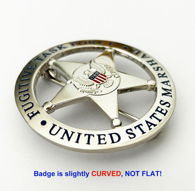 US Marshal Fugitive Task Force USMS FTF Badge Replica Movie Prop – Coin ...