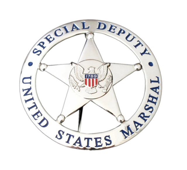 US Marshal Special Deputy USMS Badge Replica Movie Prop – Coin Souvenir