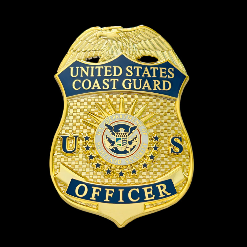 USCG U.S. Coast Guard Officer Badge Museum Quality – Coin Souvenir