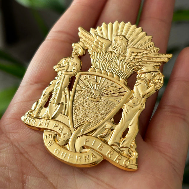 SFPD San Francisco Police Officer Cap Hat Badge Full Size – Coin Souvenir