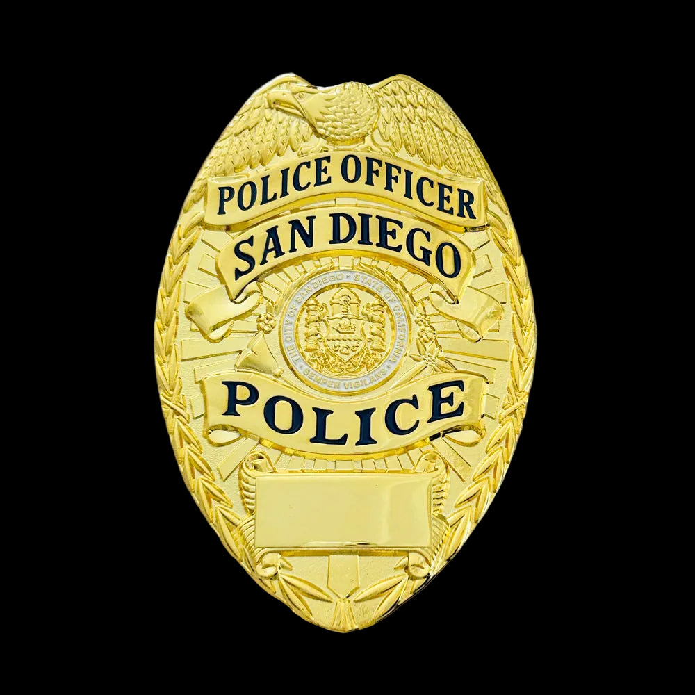 SDPD Police Officer San Diego Police Badge Museum Piece – Coin Souvenir
