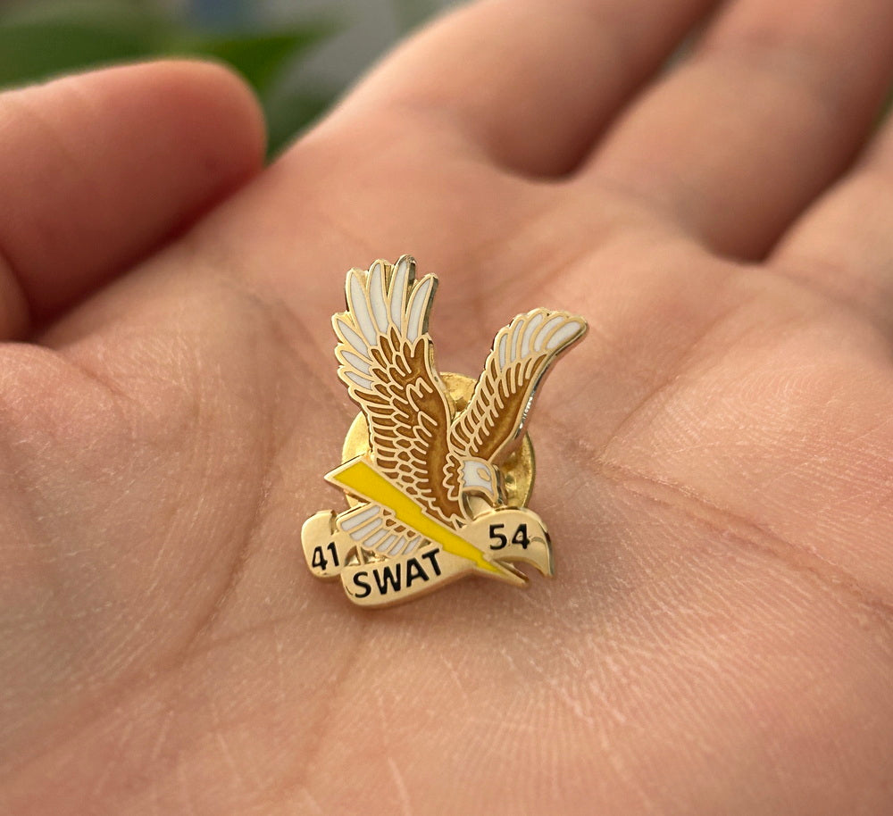 LAPD Los Angeles SWAT 41 54 Lapel Pin – Coin Souvenir