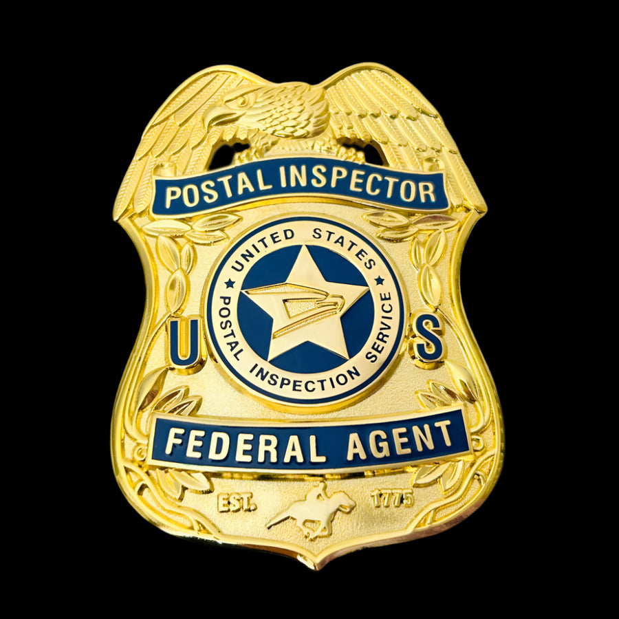US CBP Officer Customs and Border Protection Badge Solid Copper Replic ...