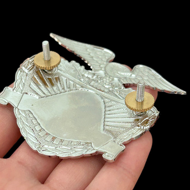 LAPD Los Angeles Police Officer Cap Badge Hat Insignia Replica Movie P ...