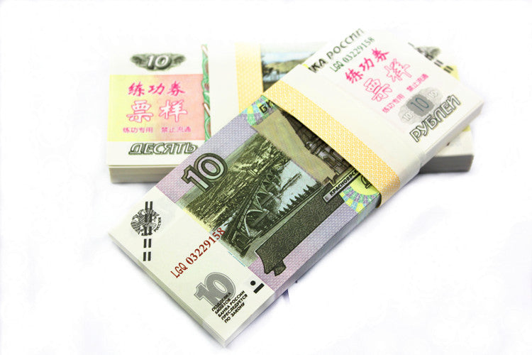 Russian Ruble Banknotes Paper Play Money Movie Props – Coin Souvenir