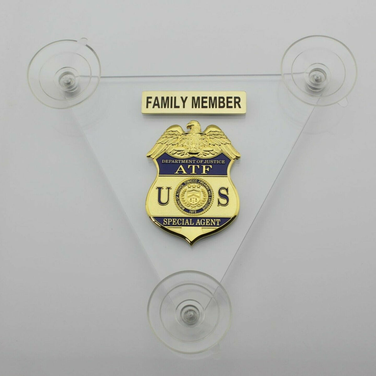 ATF Family Member Car Shield – Coin Souvenir