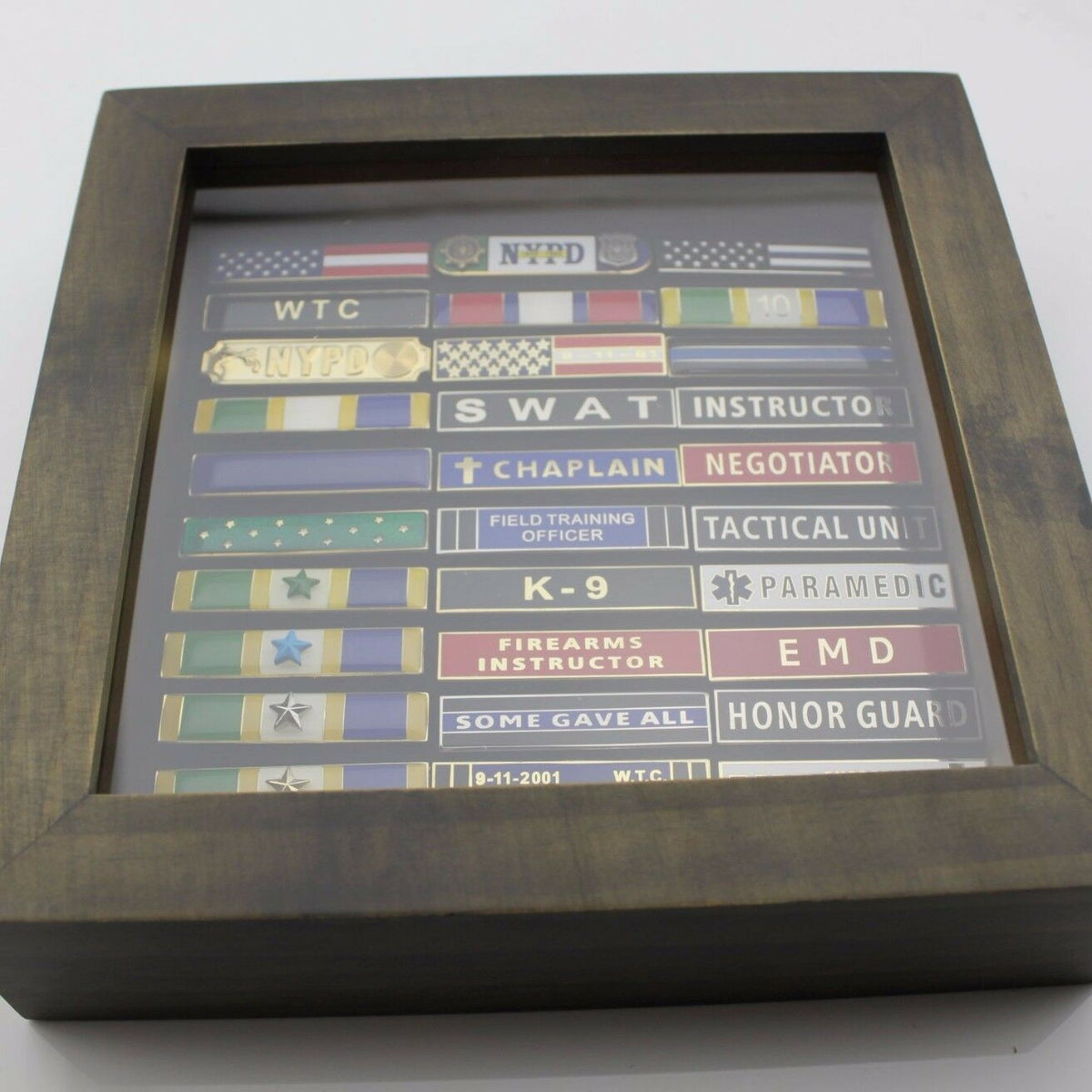 30 Pieces Uniform Honor Citation Bars Lapel Pin Badge with Gift Box ...