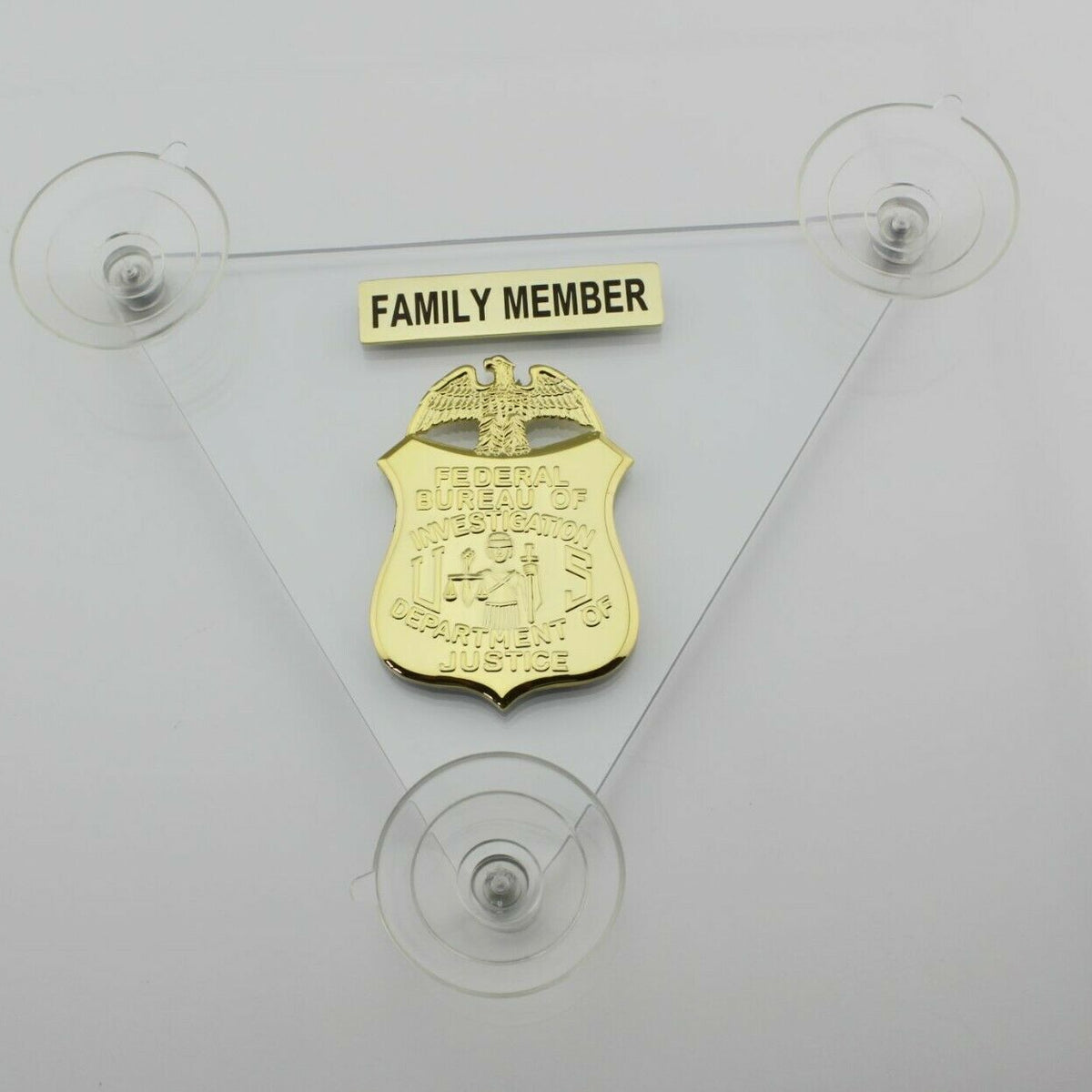FBI Family Member Car Shield – Coin Souvenir