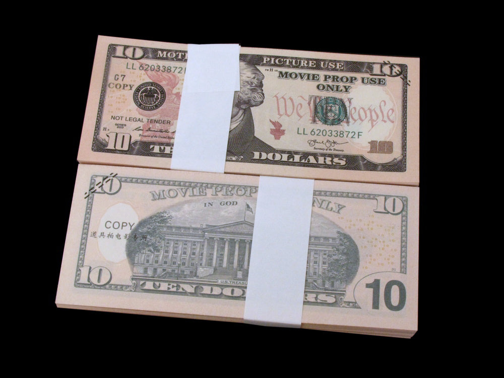 $1,000 Full Print New Series Prop Money Double Sided Bills Stack – Coin ...