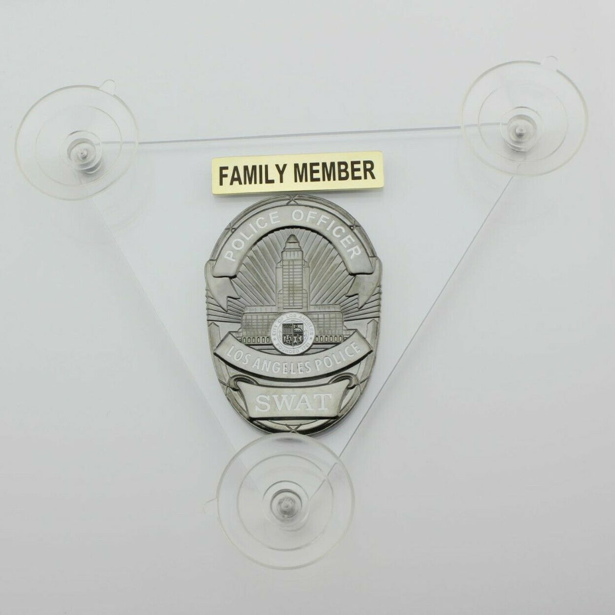 LAPD SWAT Family Member Car Shield – Coin Souvenir