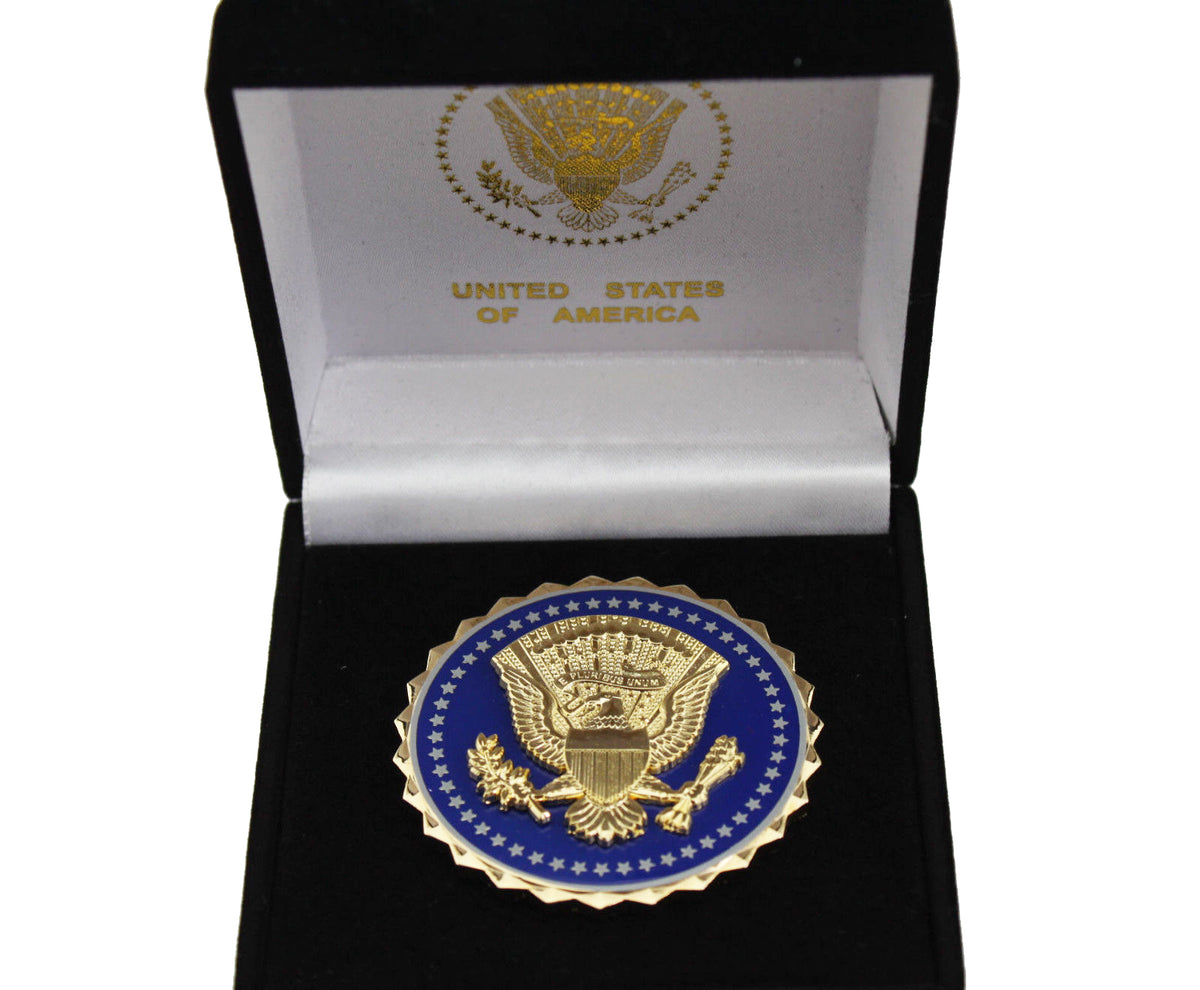 US DSS Special Agent Badge Solid Copper Replica Movie Props – Coin Souvenir