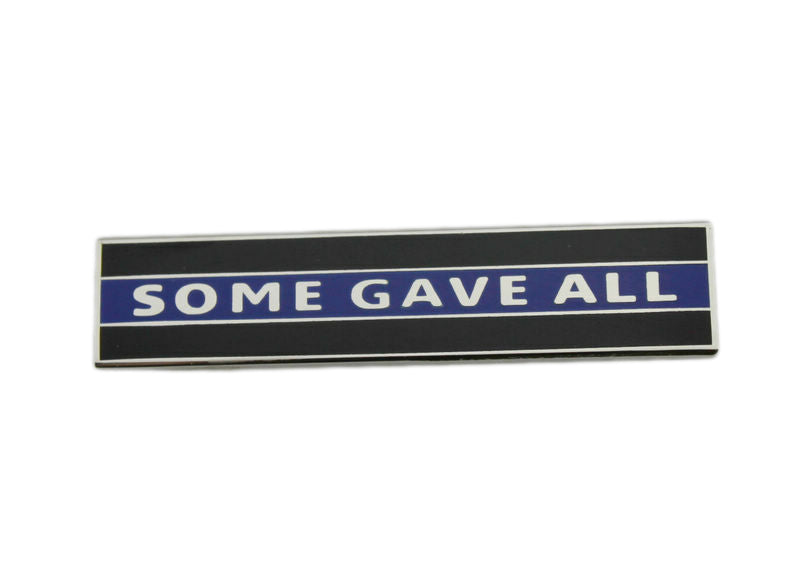 SOME GAVE ALL Thin Blue Line Citation Bar Police Undress Merit Award C ...