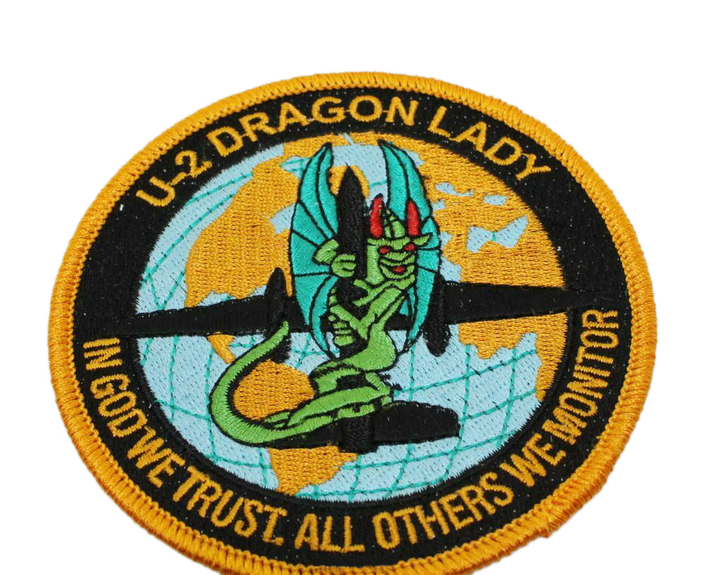 U-2 Dragon Lady USAF DOD NRO Embroidered Patch – Coin Souvenir