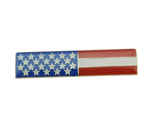American Flag Patriot Citation Bar Uniform Lapel Pin – Coin Souvenir